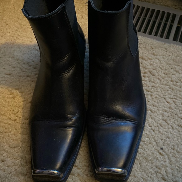 Shoes | Metal Toe Boot | Poshmark